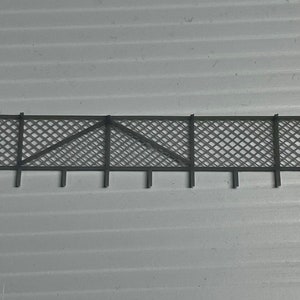 N Scale Chain Link Fence - Set of 5 - Etsy