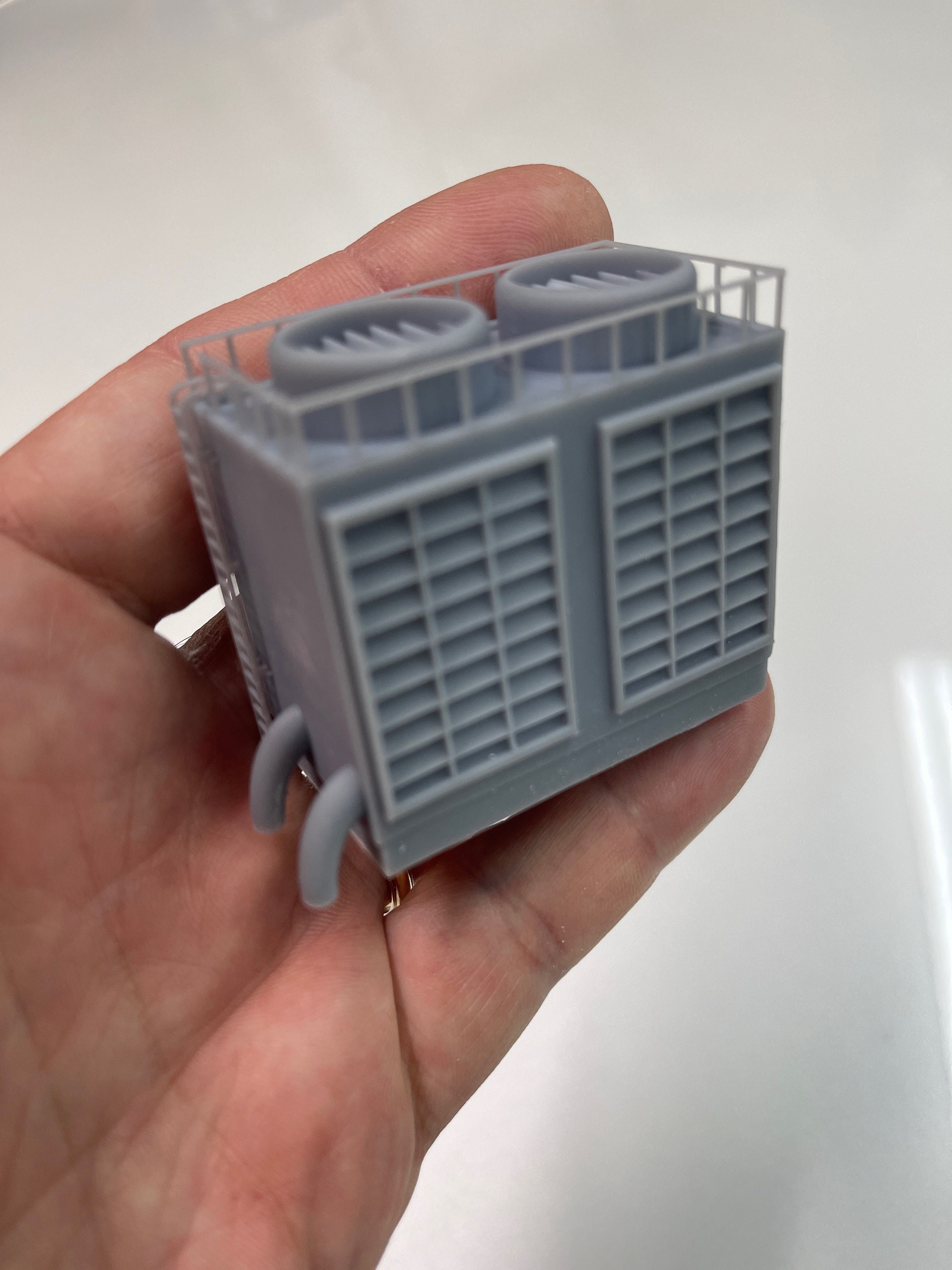 N Scale Commercial Chiller Tower - Etsy