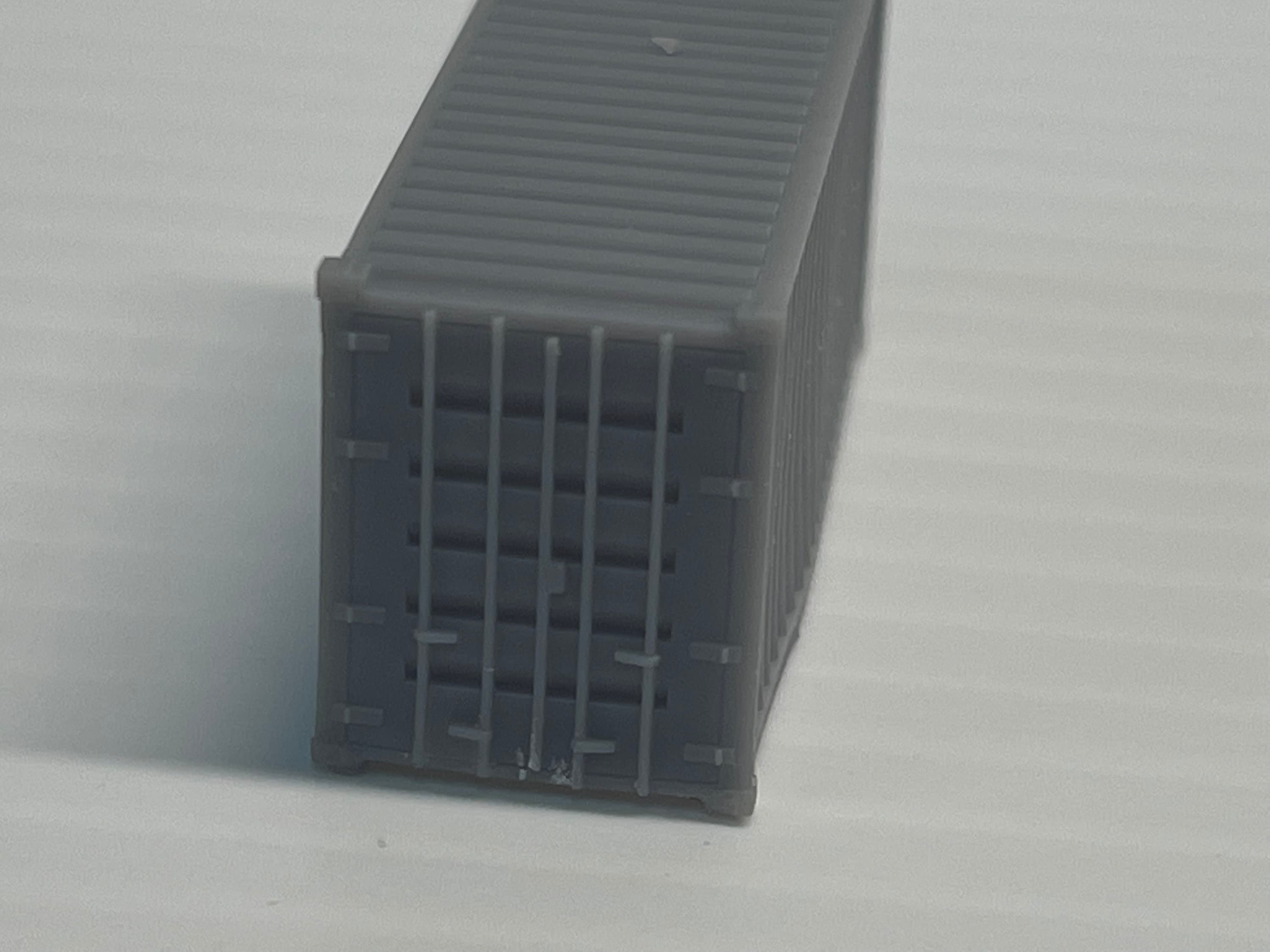 N Scale Shipping Container - Set of 4 - Etsy