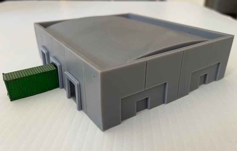 N Scale Industrial Building - Etsy