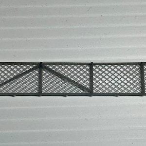 N Scale Chain Link Fence - Set of 5 - Etsy