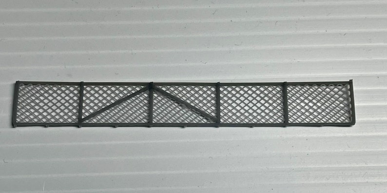 N Scale Chain Link Fence - Set of 5 - Etsy
