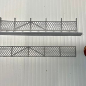 N Scale Chain Link Fence - Set of 5 - Etsy