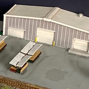 N Scale Warehouse Building - Etsy