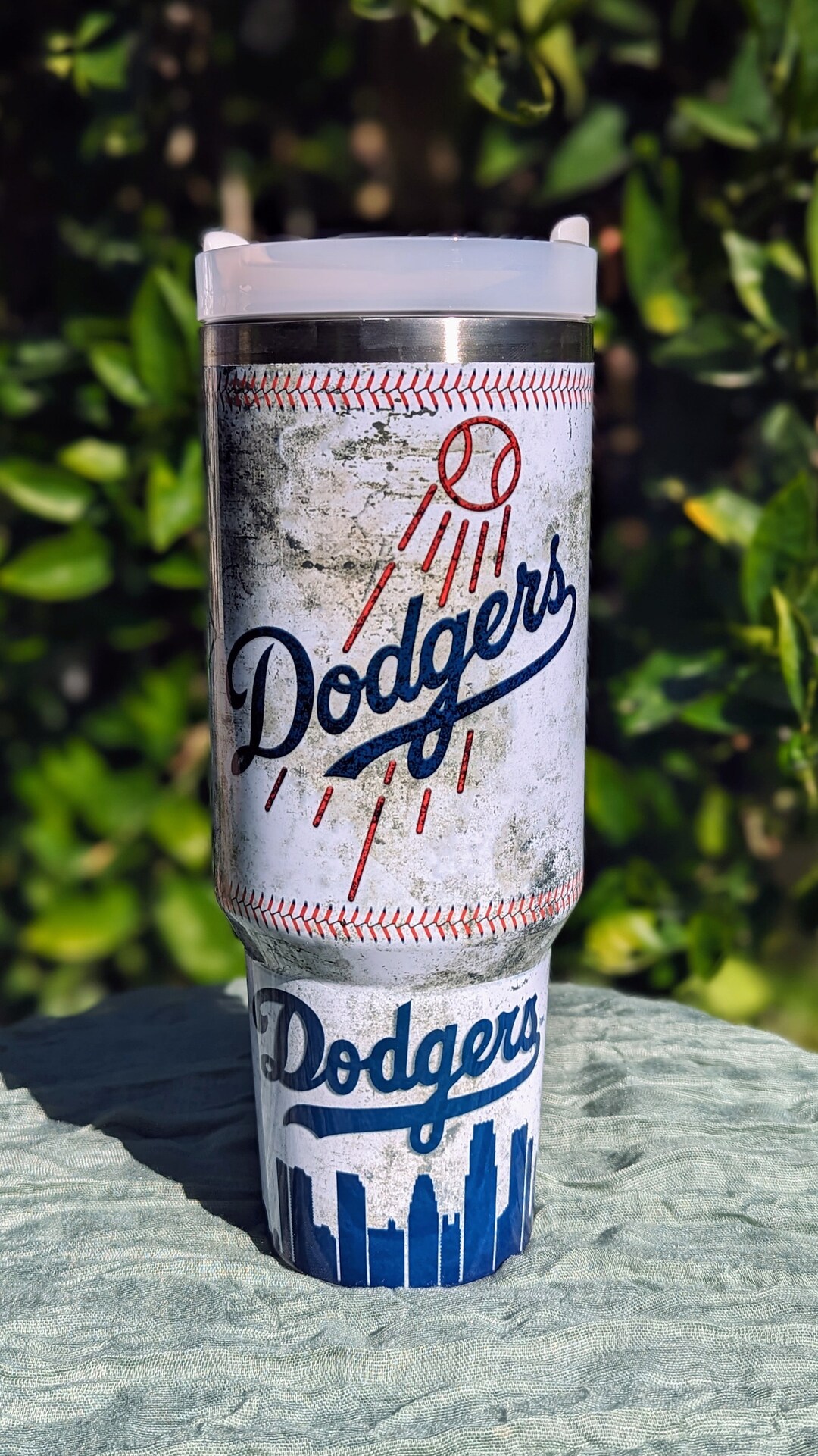 Dodgers 40oz Tumbler - Etsy
