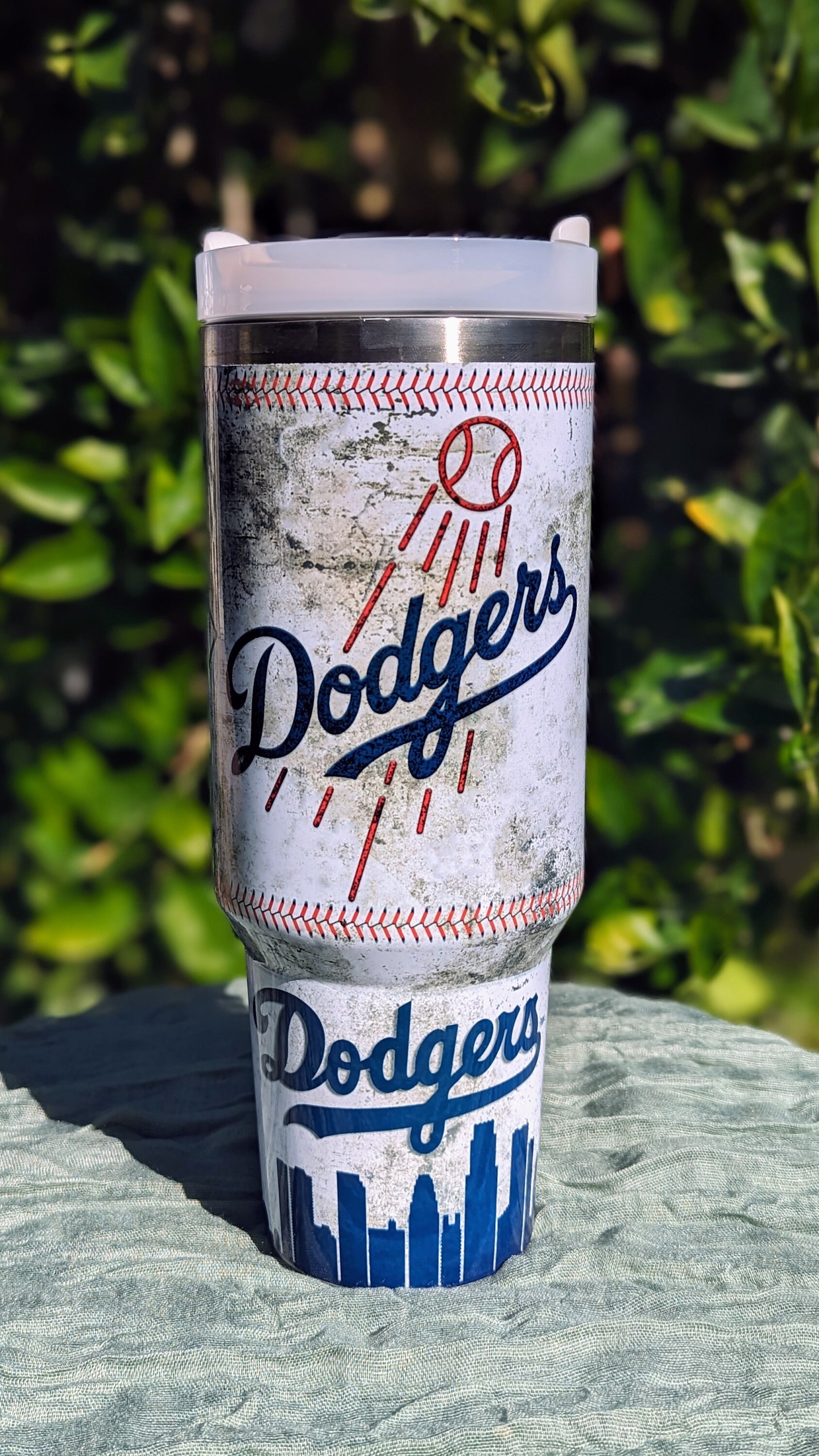 Dodgers 40oz Tumbler - Etsy