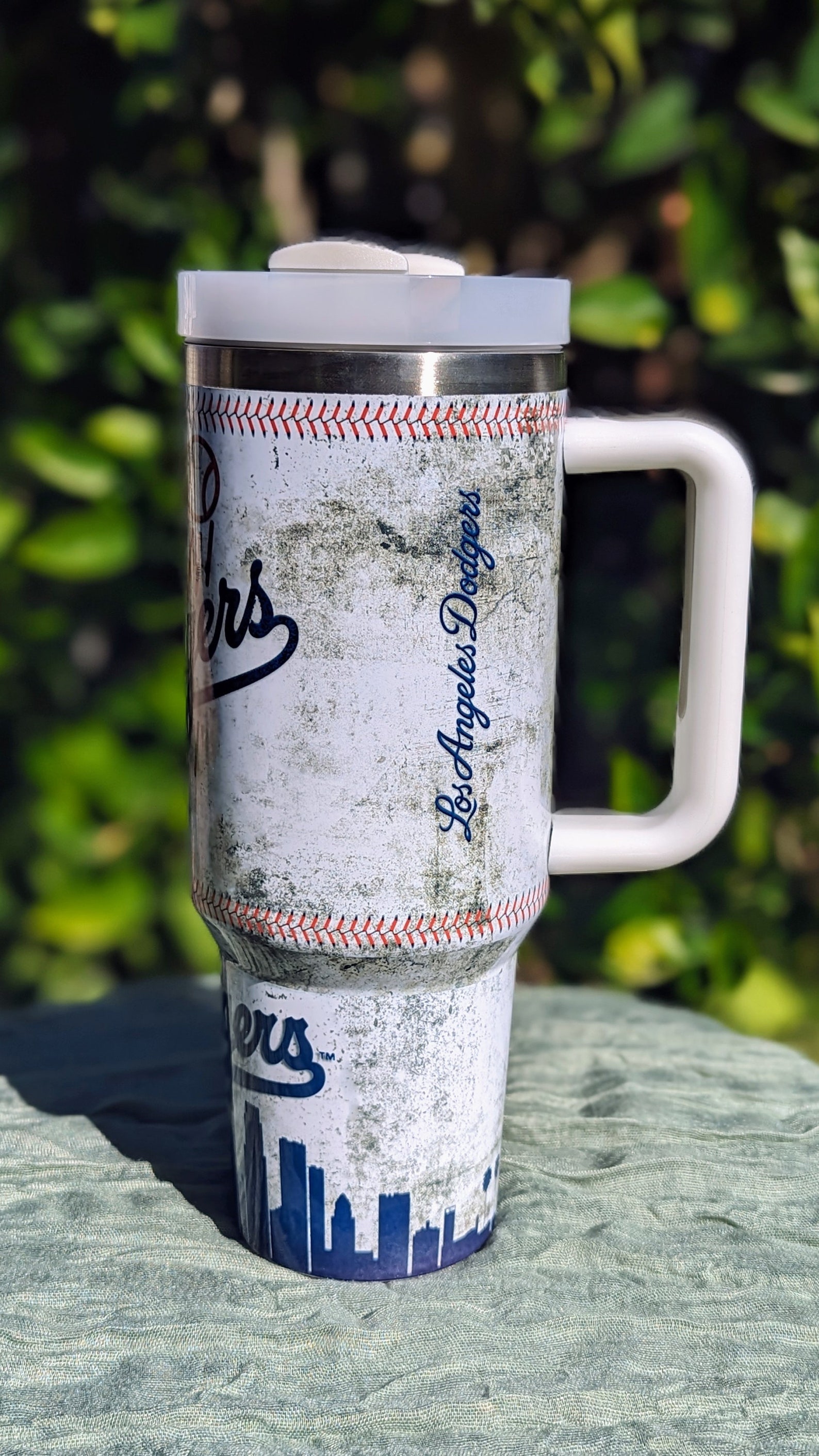 Dodgers 40oz Tumbler - Etsy