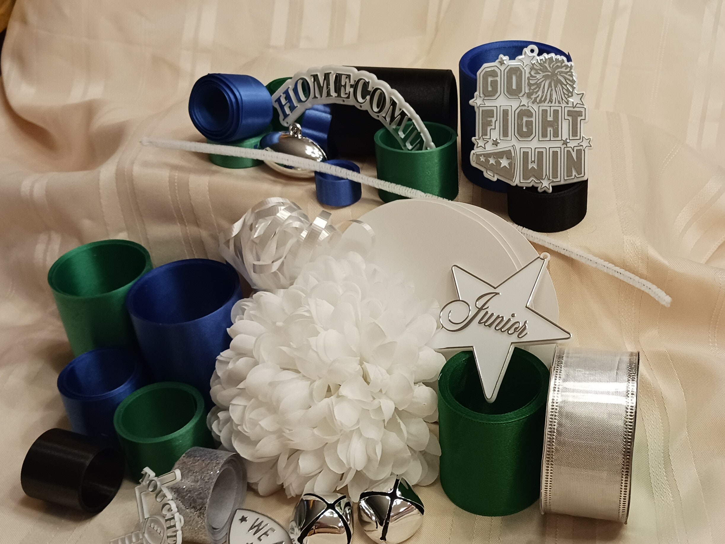 Basic Homecoming Mum Kit, School Spirit, DIY Homecoming Mum, Spirit Mum ...