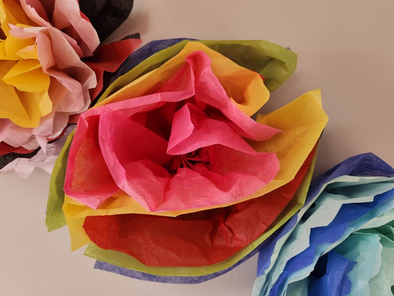 Tissue Paper Flowers! - Etsy