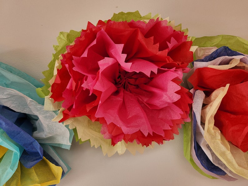 Tissue Paper Flowers - Etsy