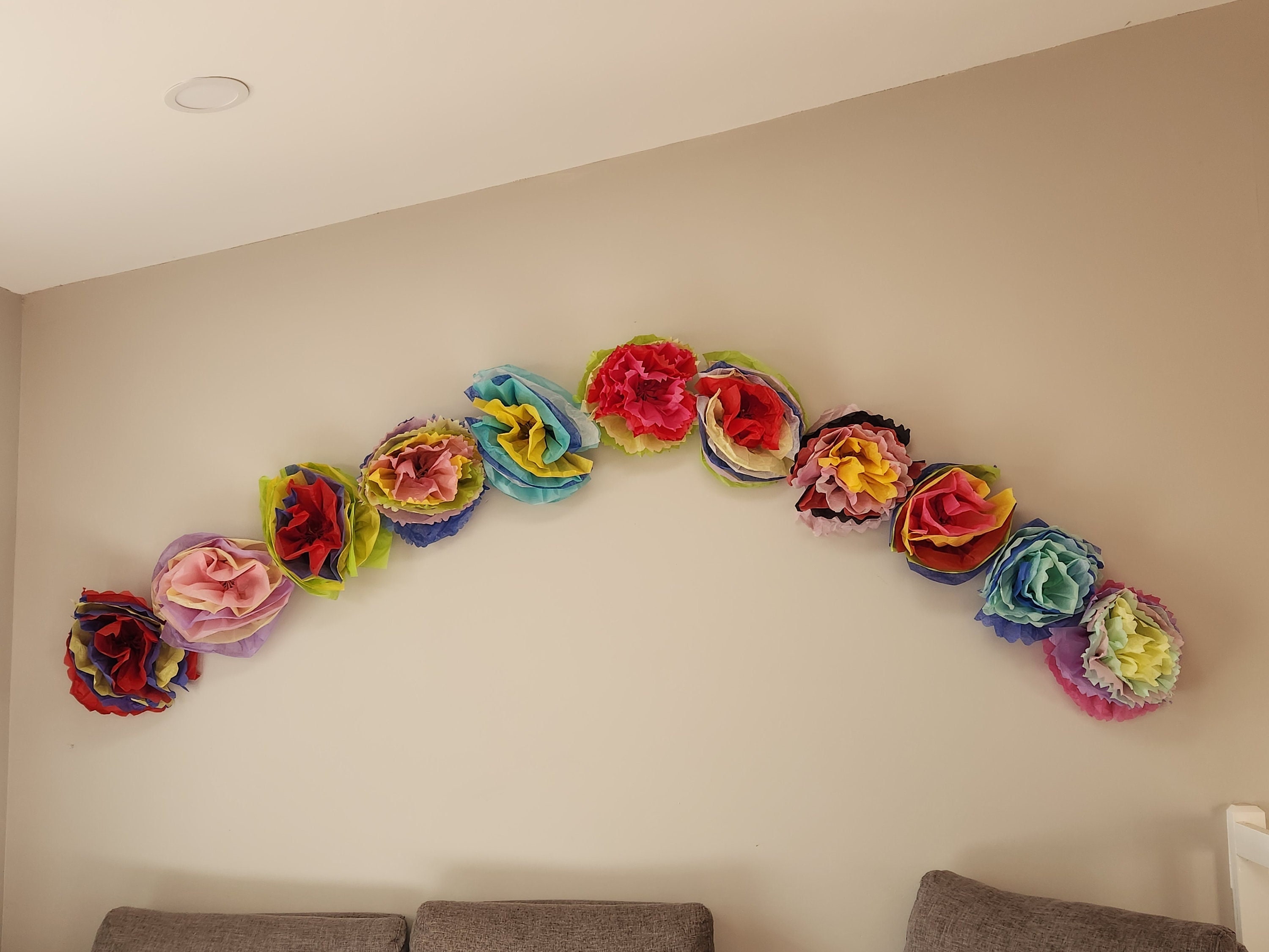 Tissue Paper Flowers! - Etsy