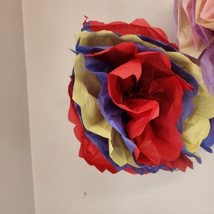 Tissue Paper Flowers! - Etsy