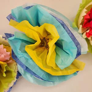 Tissue Paper Flowers! - Etsy