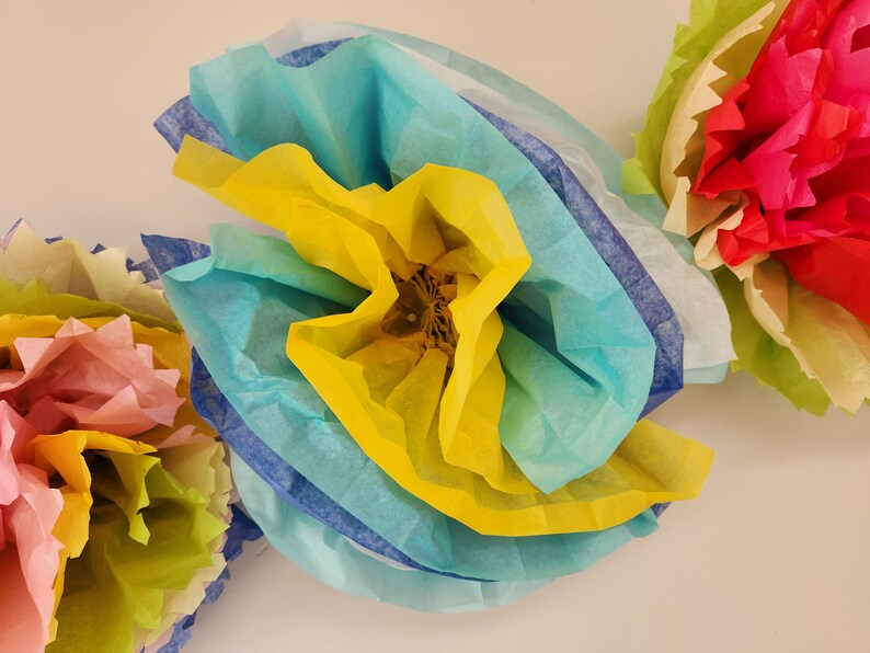 Tissue Paper Flowers! - Etsy