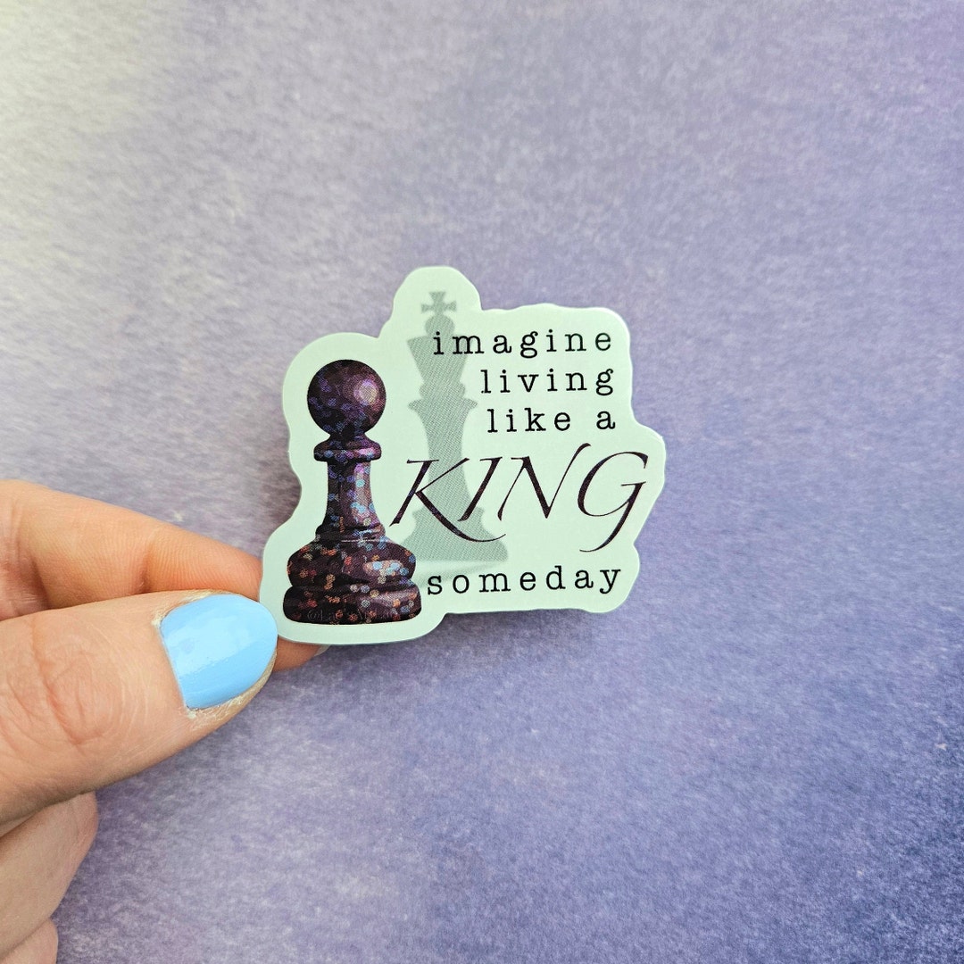 Imagine Living Like A King Someday Sticker, Emo Stickers, Pierce the ...