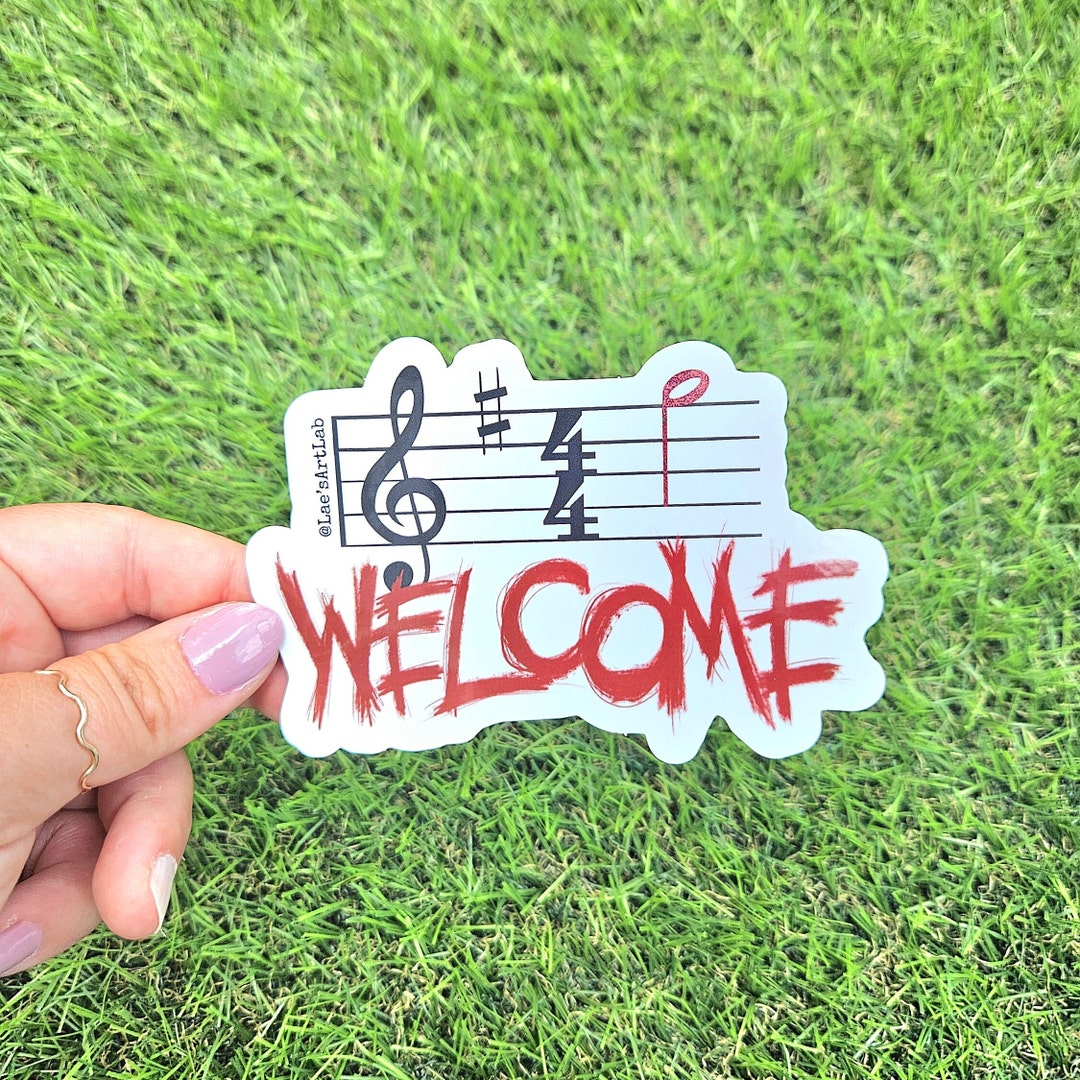 Welcome to the Black Parade Vinyl Sticker, My Chemical Romance Art, Emo ...