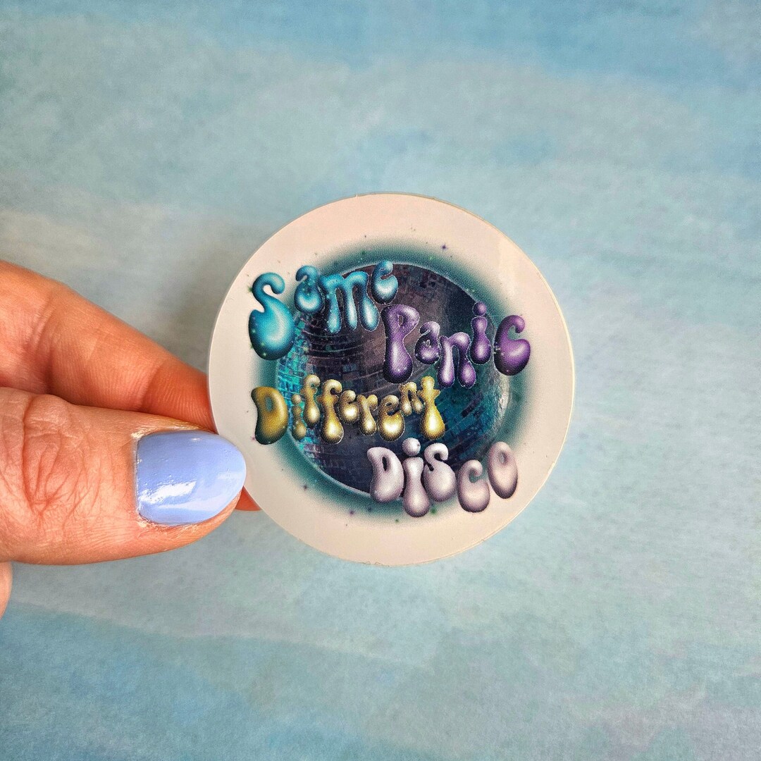 Same Panic Different Disco Sticker, Emo Sticker, Panic at the Disco ...