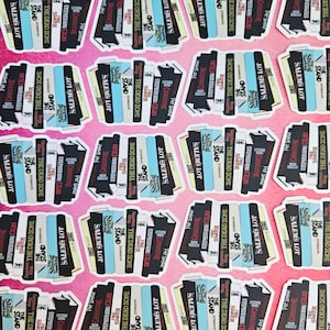 Stephen King Book Sticker, Book Lover Gift, Horror Sticker, Gift for ...