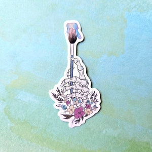 Paint Brush Sticker, Artist Sticker, Holographic Sticker, Small ...