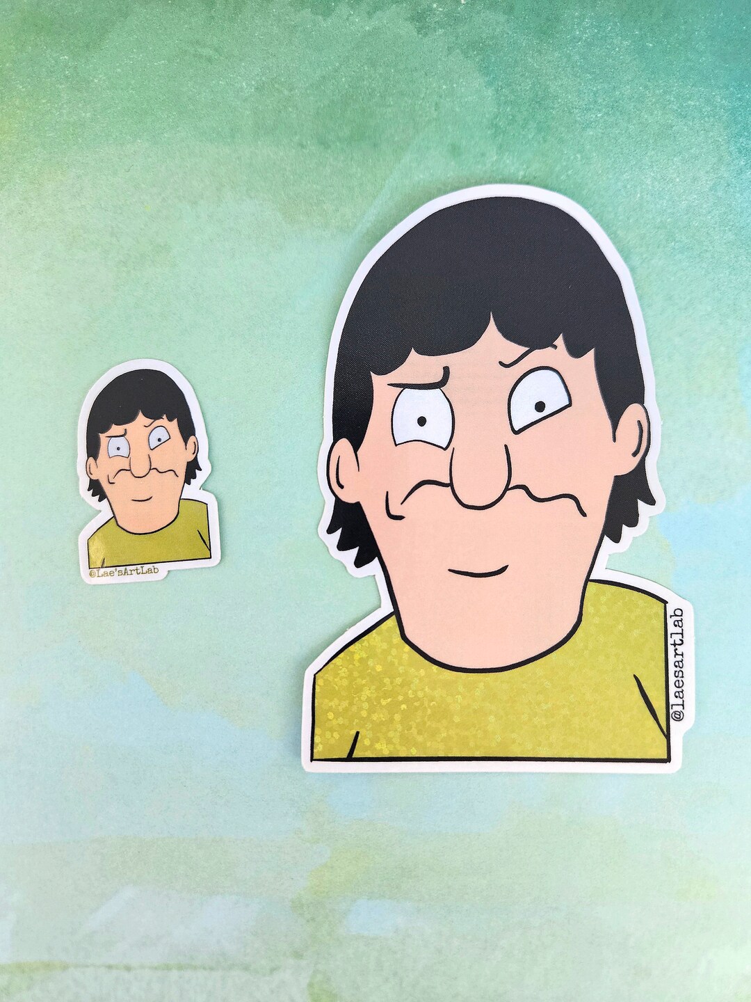 Gene Belcher Vinyl Sticker, Bob's Burgers Sticker, Bob's Burgers Gift ...