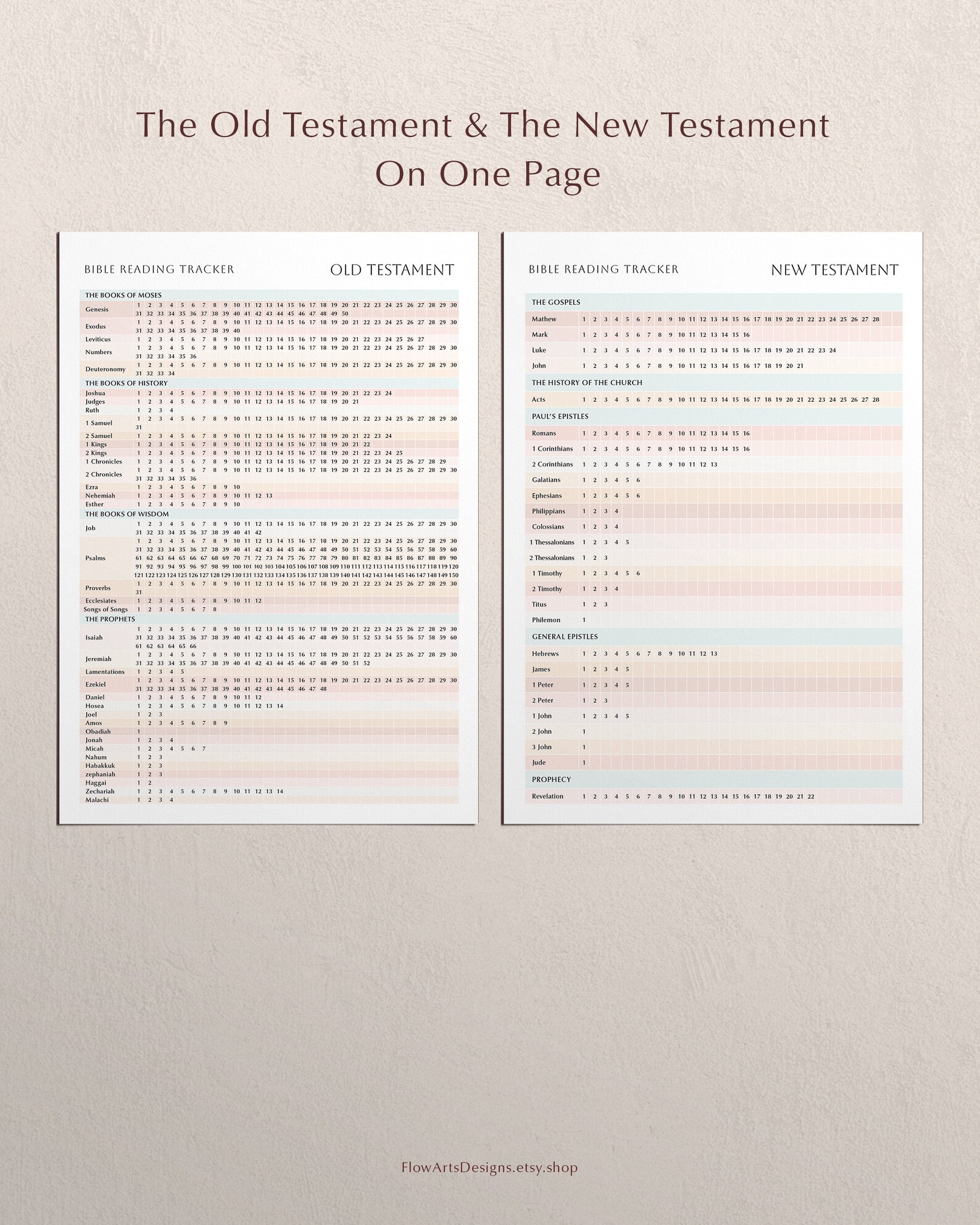 Bible Reading Tracker Bible Reading Plan Printable Bible Chart Digital ...