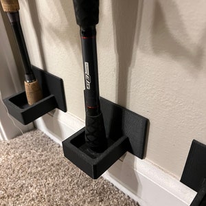 Fishing Rod Wall Holder, Fishing Rod Wall Mount, Fishing Rod Rack ...