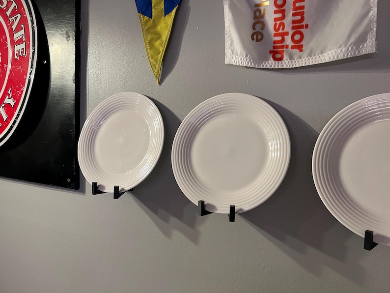 Plate Wall Display, Plate Holder Wall Mount, Plate Mount, Platter ...