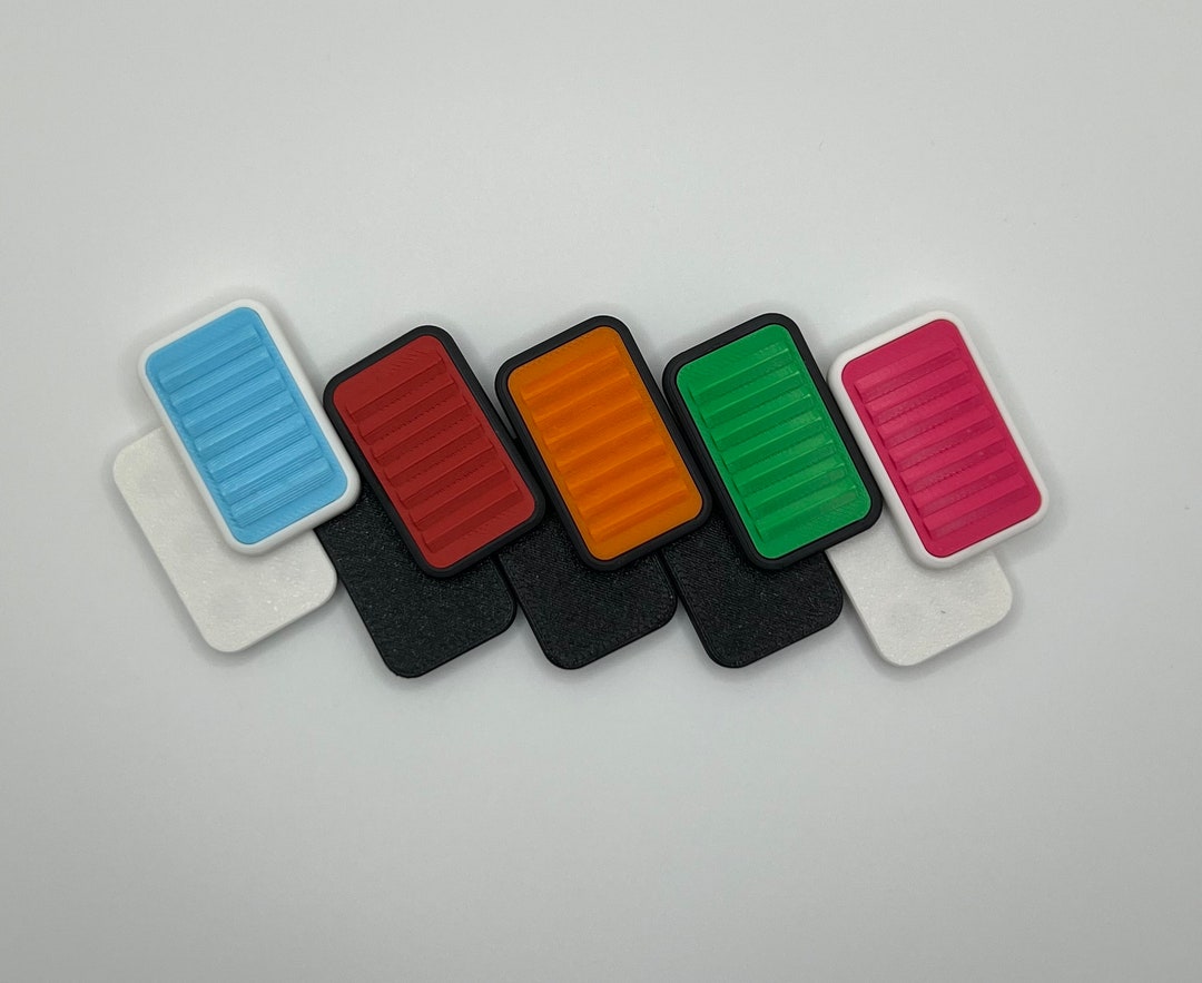 Ridged Fidget Slider, Fidget Clicker, Fidget Magnet, Haptic Slider ...