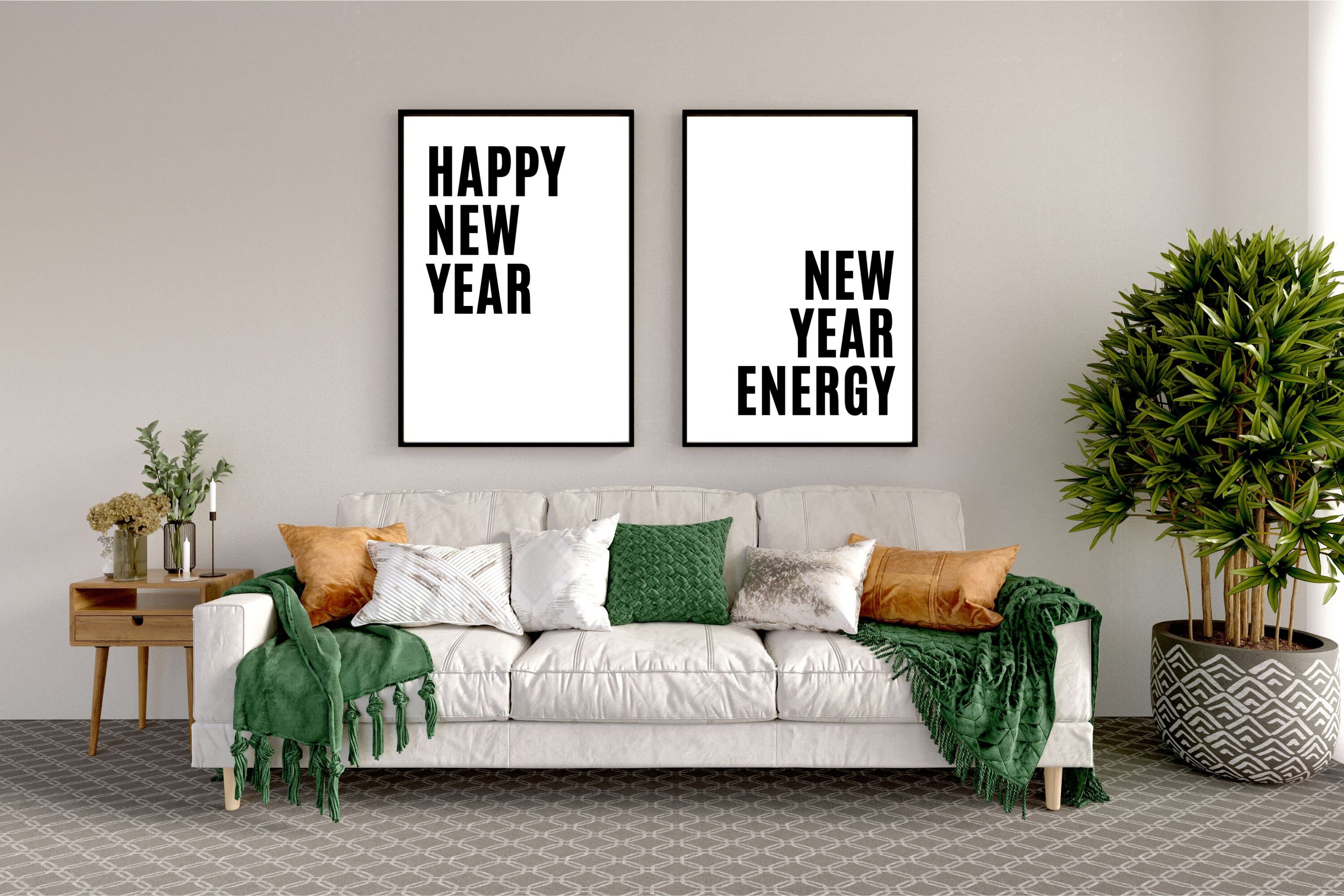 Happy New Year Printable | New Year Energy Poster | New Year's | 2023 ...