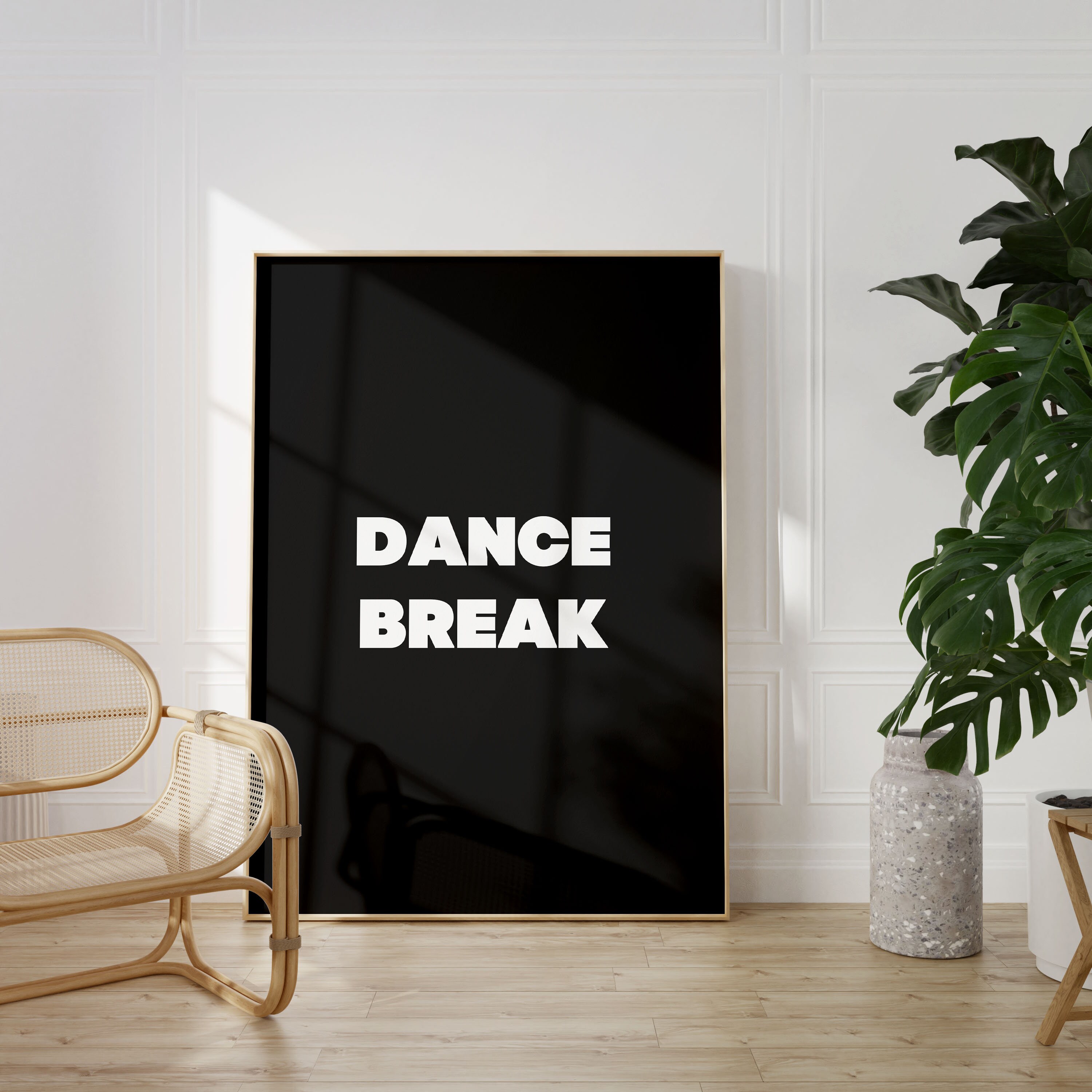 Dance Break Wall Art, Office Decor Printable, Self Care Poster, Kids ...