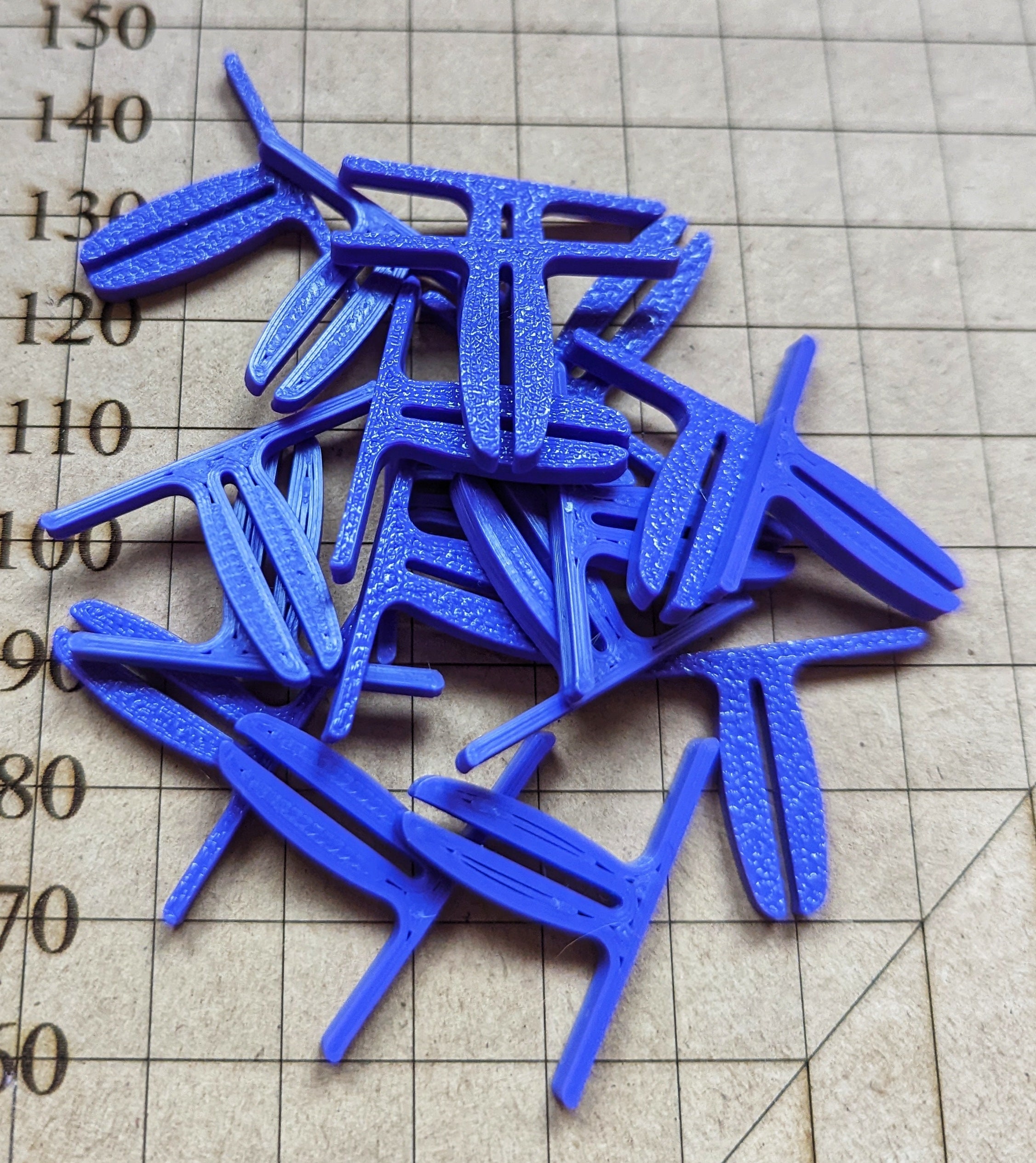 Honeycomb Bed Pins T Style Pins, 6 Pins per Pack, Ultra Low Clearance ...