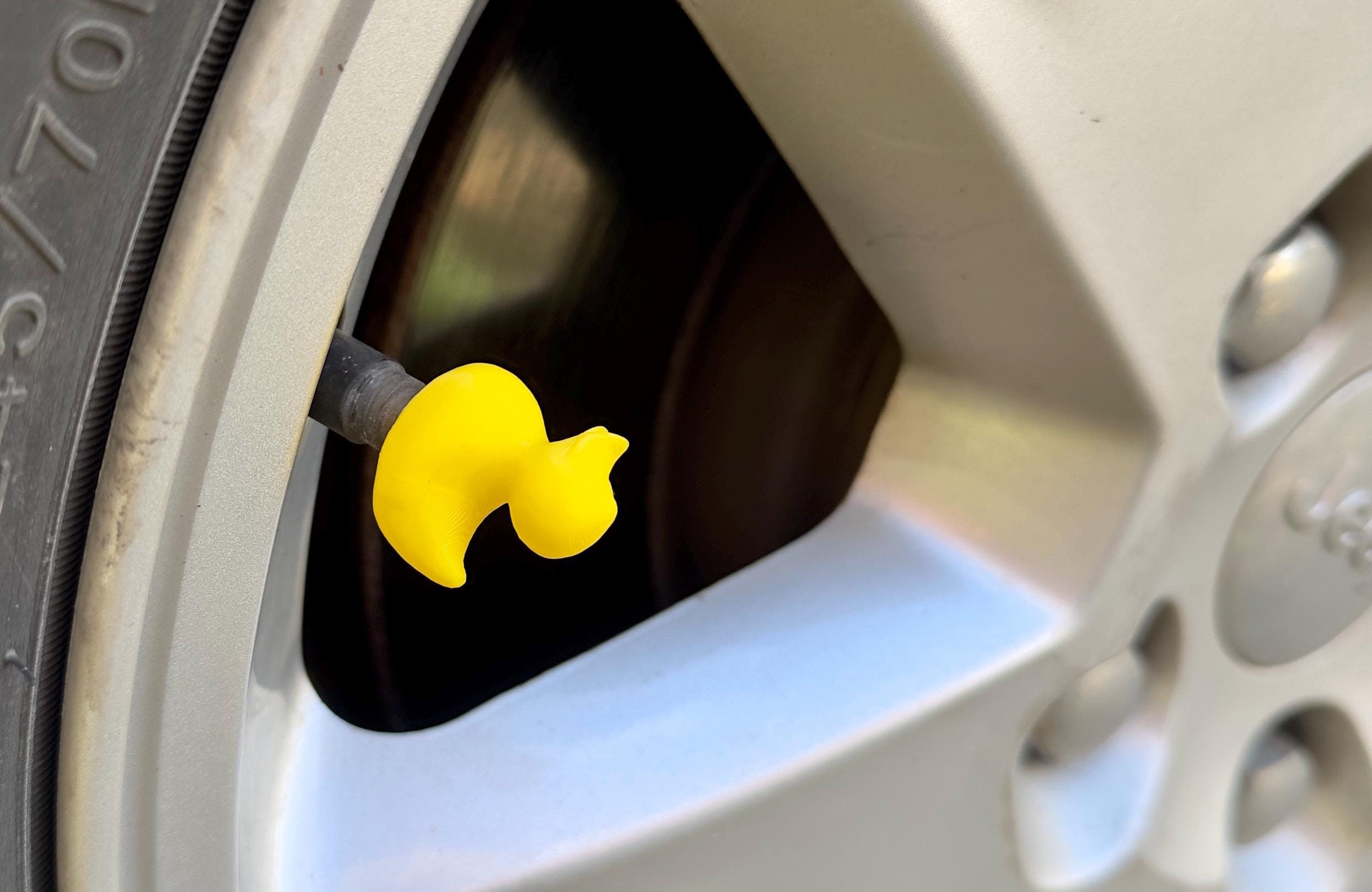 Rubber Duck Valve Stem Cap 3D Print | Duck Someone | 4per Pack | “you ...