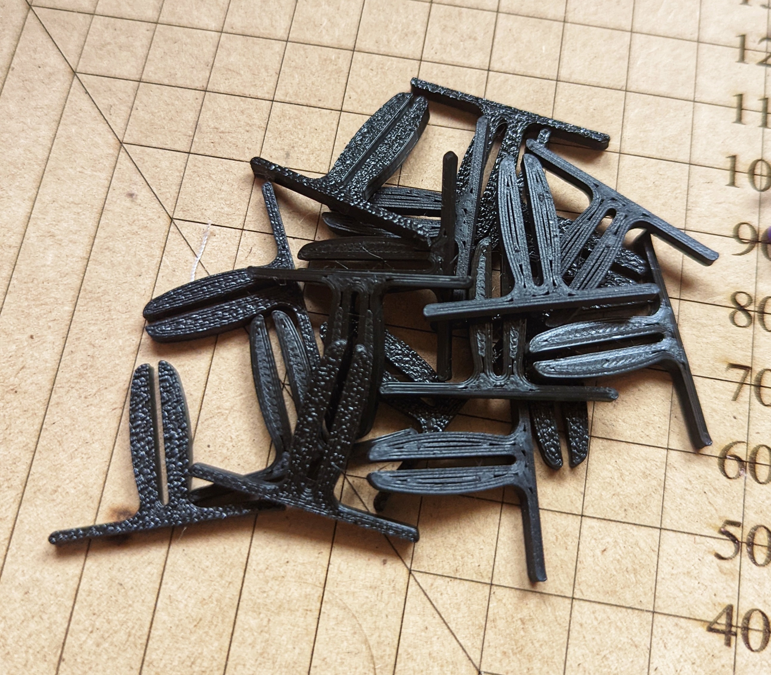 Honeycomb Bed Pins T Style Pins, 6 Pins per Pack, Ultra Low Clearance ...