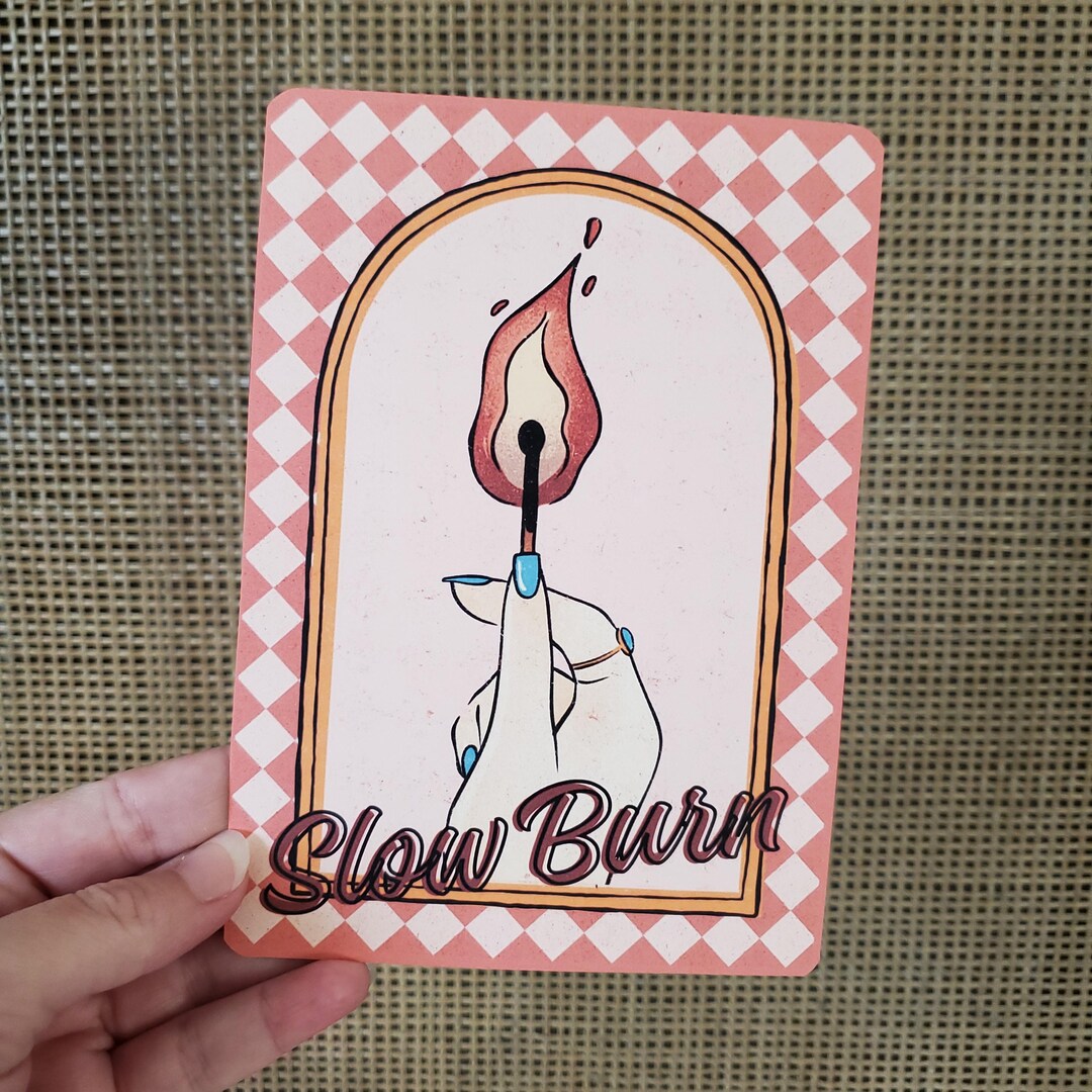 Slow Burn Book Trope Kindle E-reader Insert - Etsy