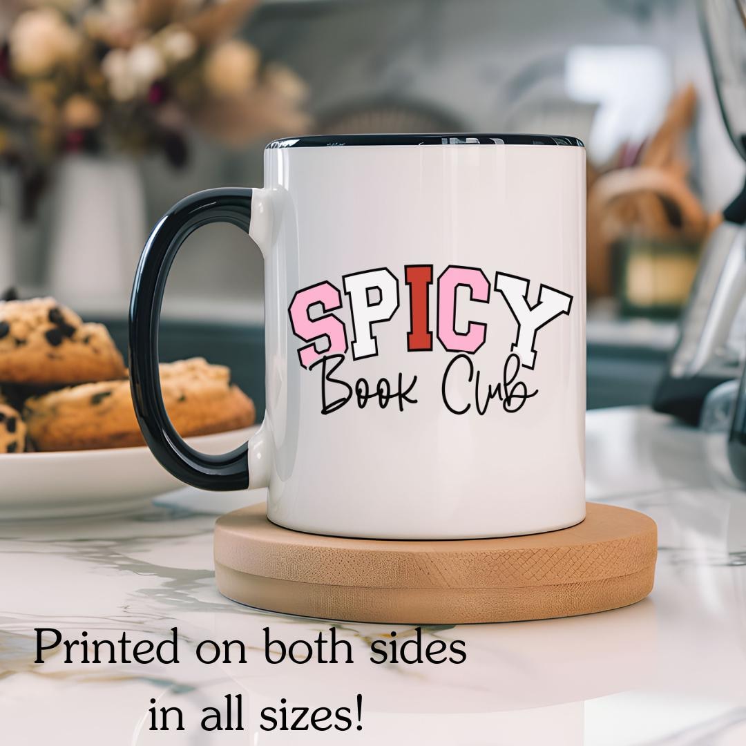 Book Club Coffee Mug, Reading Mug, Book Lover Gift, Literary Mug ...