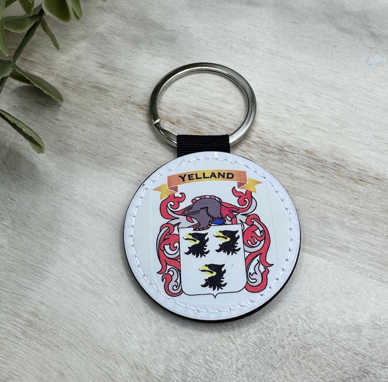 Coat of Arms Keyring Over 100,00 Names Available Perfect, Unique Gift ...
