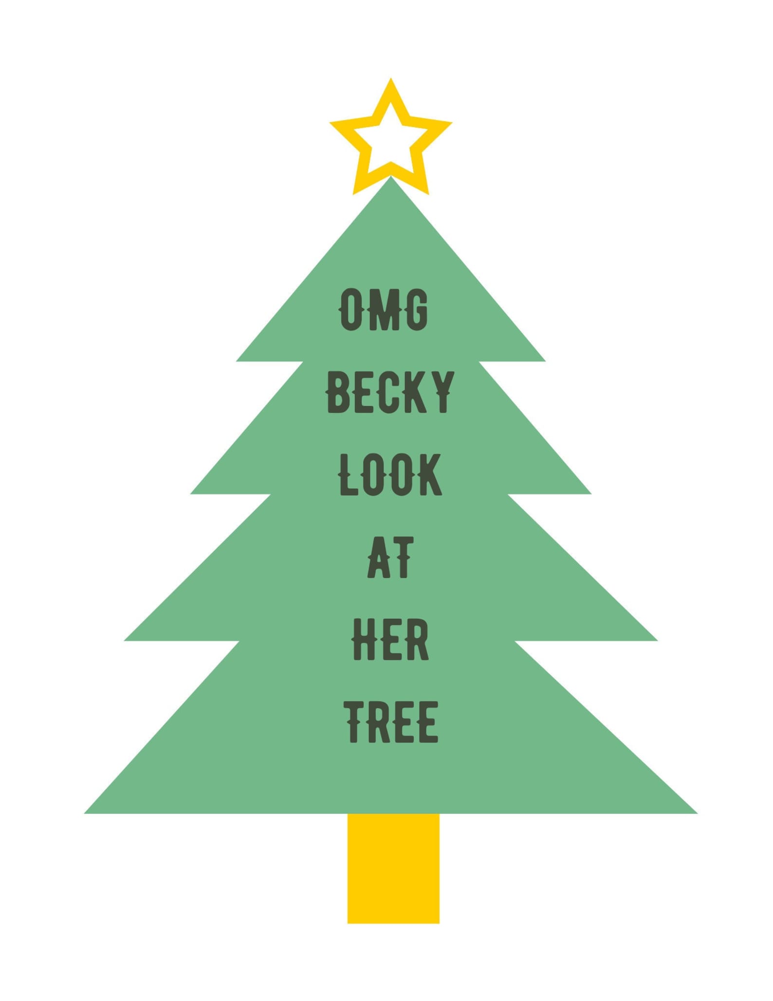 OMG BECKY **digital Download** - Etsy