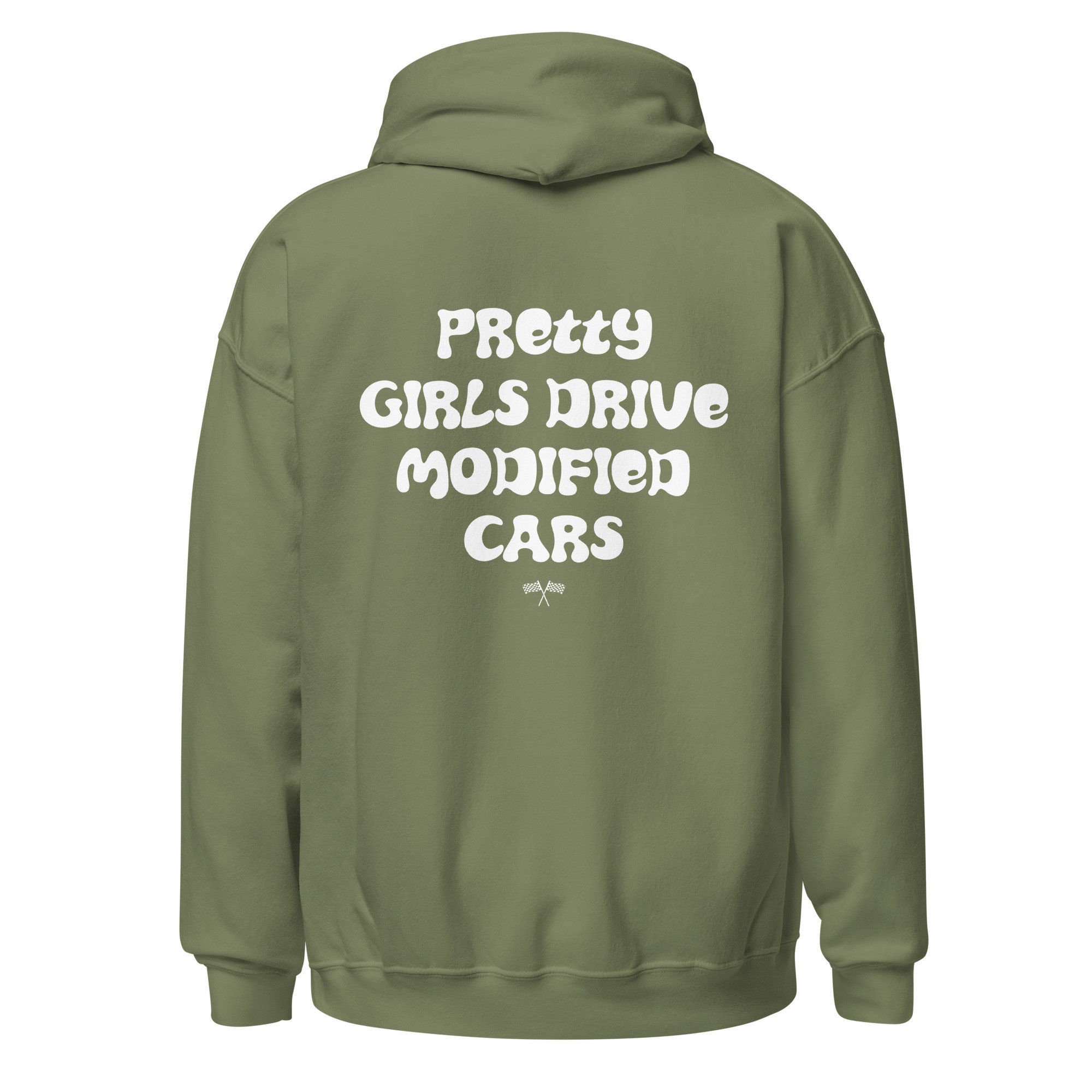 Pretty Girls Drive Modified Cars Hoodie Car Apparel Lady Driven ...