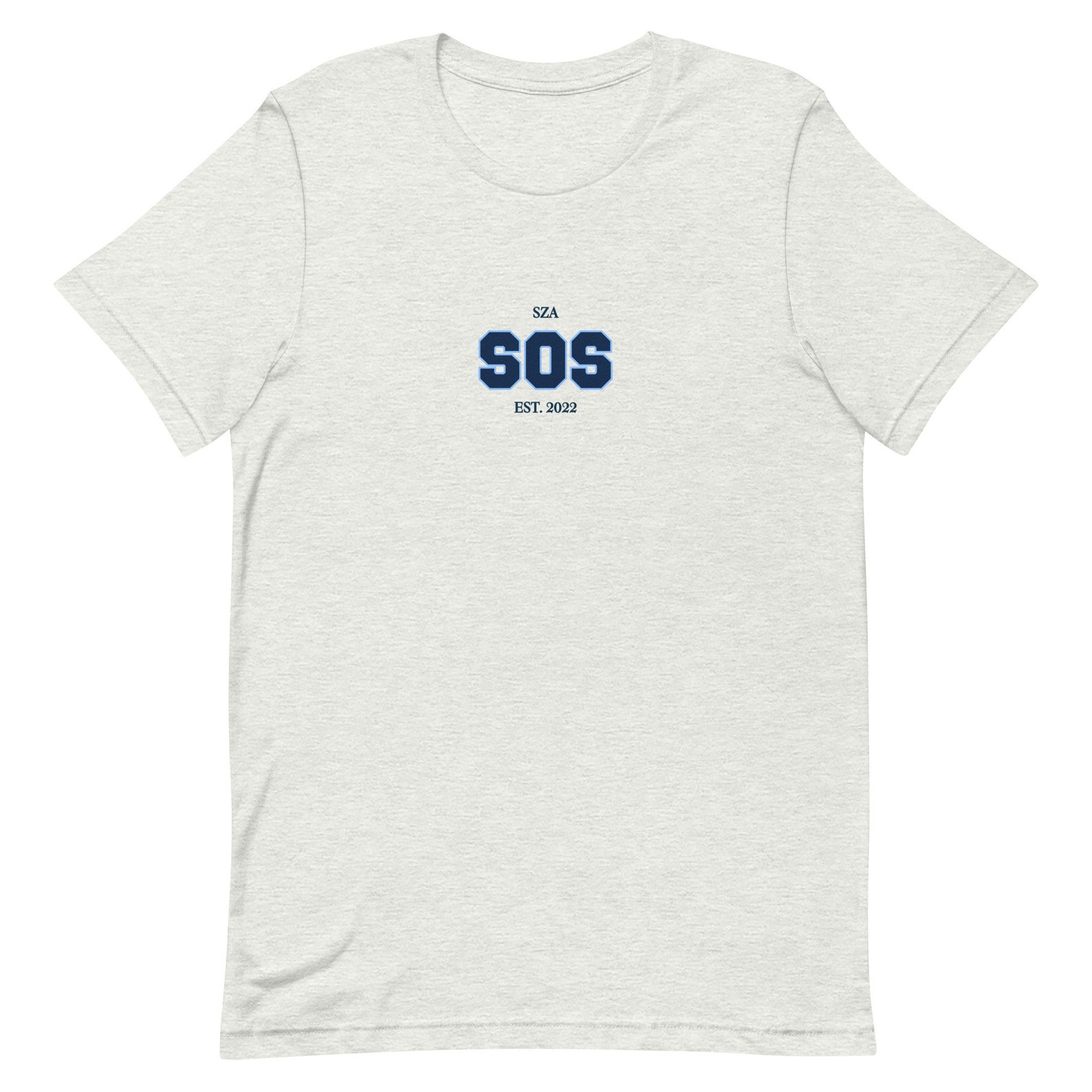 SZA SOS Tracklist Short-sleeve T-shirt | Album Tee Shirt | Merch - Etsy