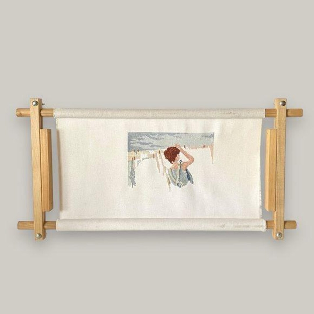 Needlework Embroidery Cross Stitch Scroll Split Frame 9x19 Workable ...