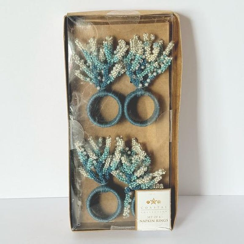 Coral Napkin Ring - Etsy