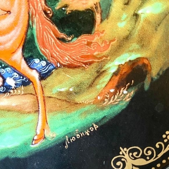 Vintage 1988 Russian Story Fairy Tale Plate Tianex Bradford Exchange - Etsy