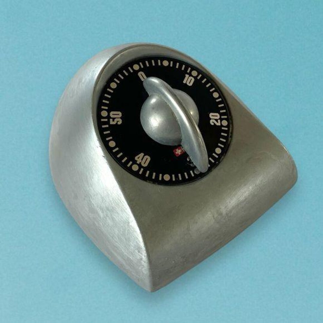 Bengt Ek Design of Sweden Vintage Aluminum Kitchen Timer Art Deco 50s ...