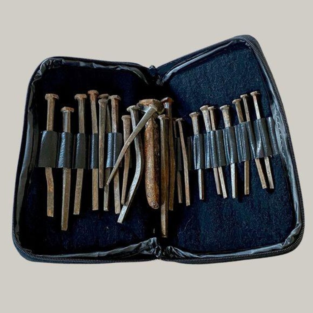 22 19th Century Antique Square Nails Spikes 3 4 - Etsy