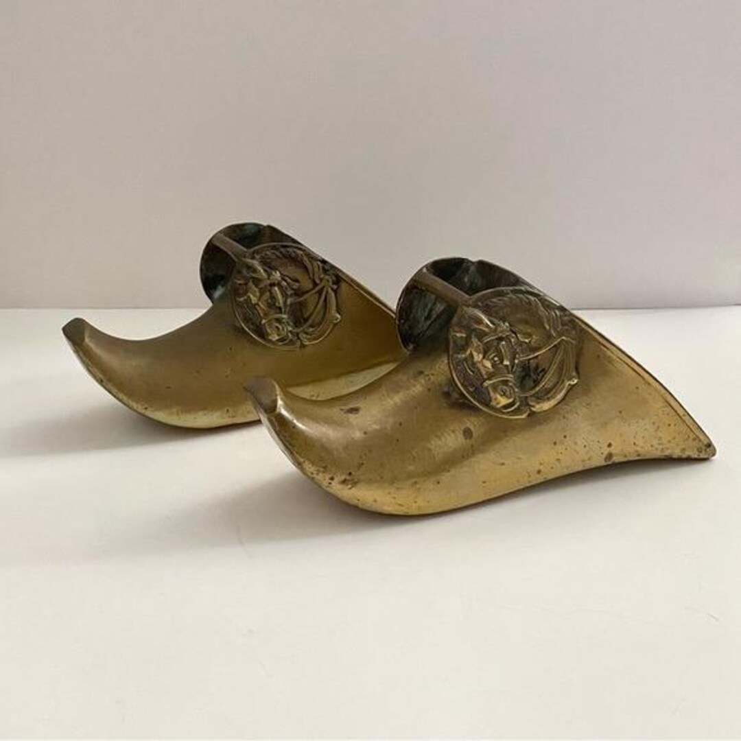 Antique 1800s Conquistador Brass Figural Horse Boot Stirrups - Etsy