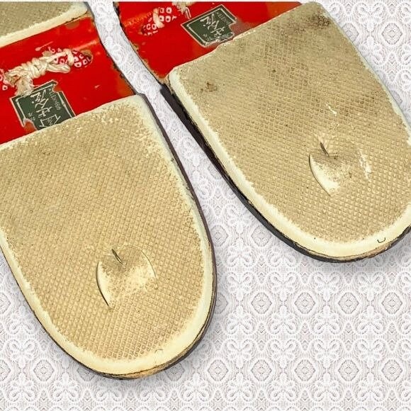 Vintage Japanese Geta Traditional Wooden Sandals Red Lacquer - Etsy