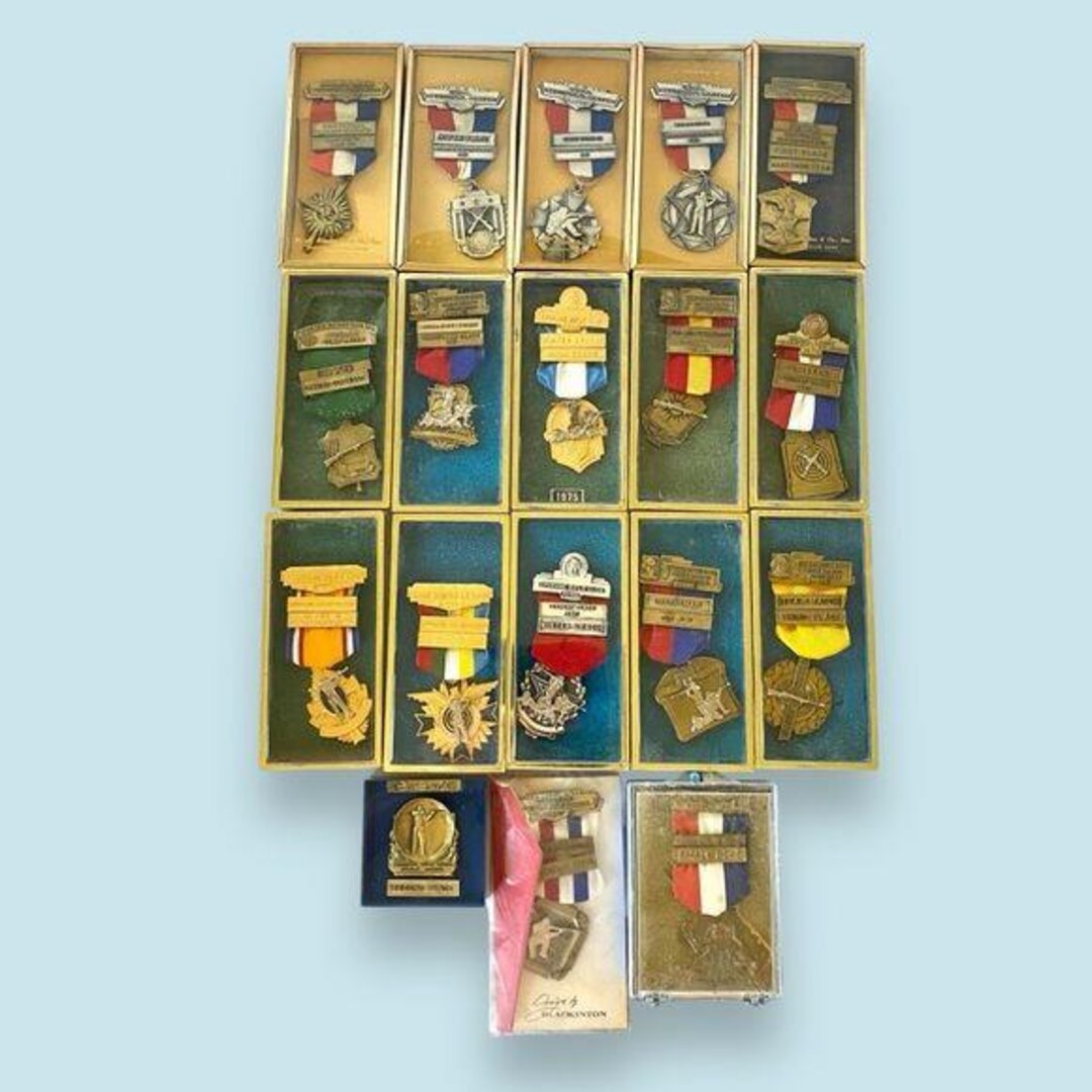 18 Vintage 1960s-80 NRA National Rifle Association Sharpshooter ...