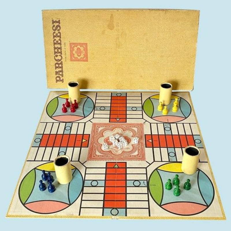 Parcheesi Board Game - Etsy