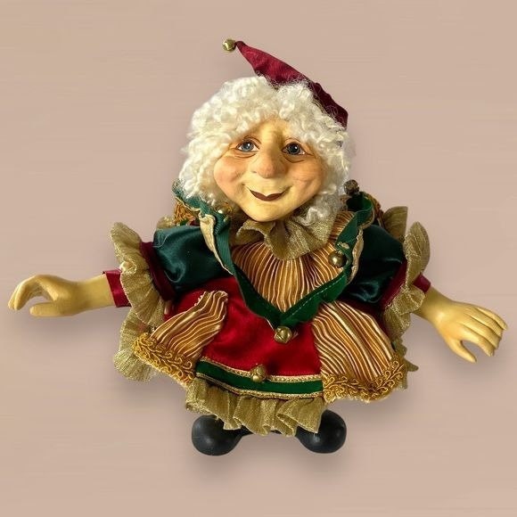 Wayne Kleski Catherines Collection Elf Jester Dolls 8 Set 2 Retired ...