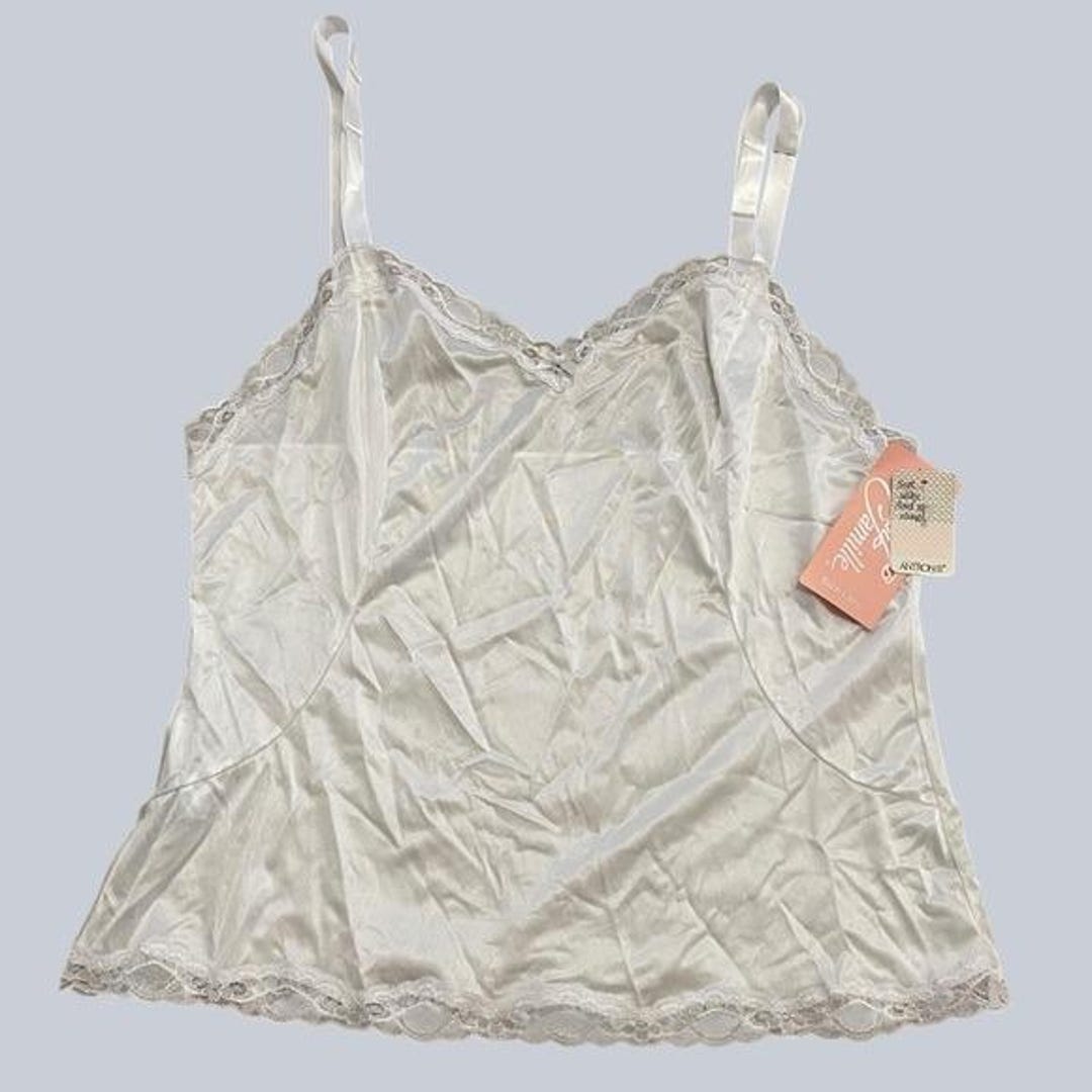 NWT NOS Lady Camille Vintage Camisole Lace Trim Slip Cami - Etsy